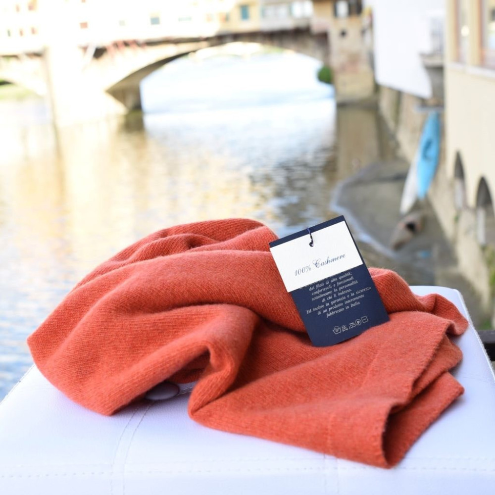 Cashmere Shawl Color Orange