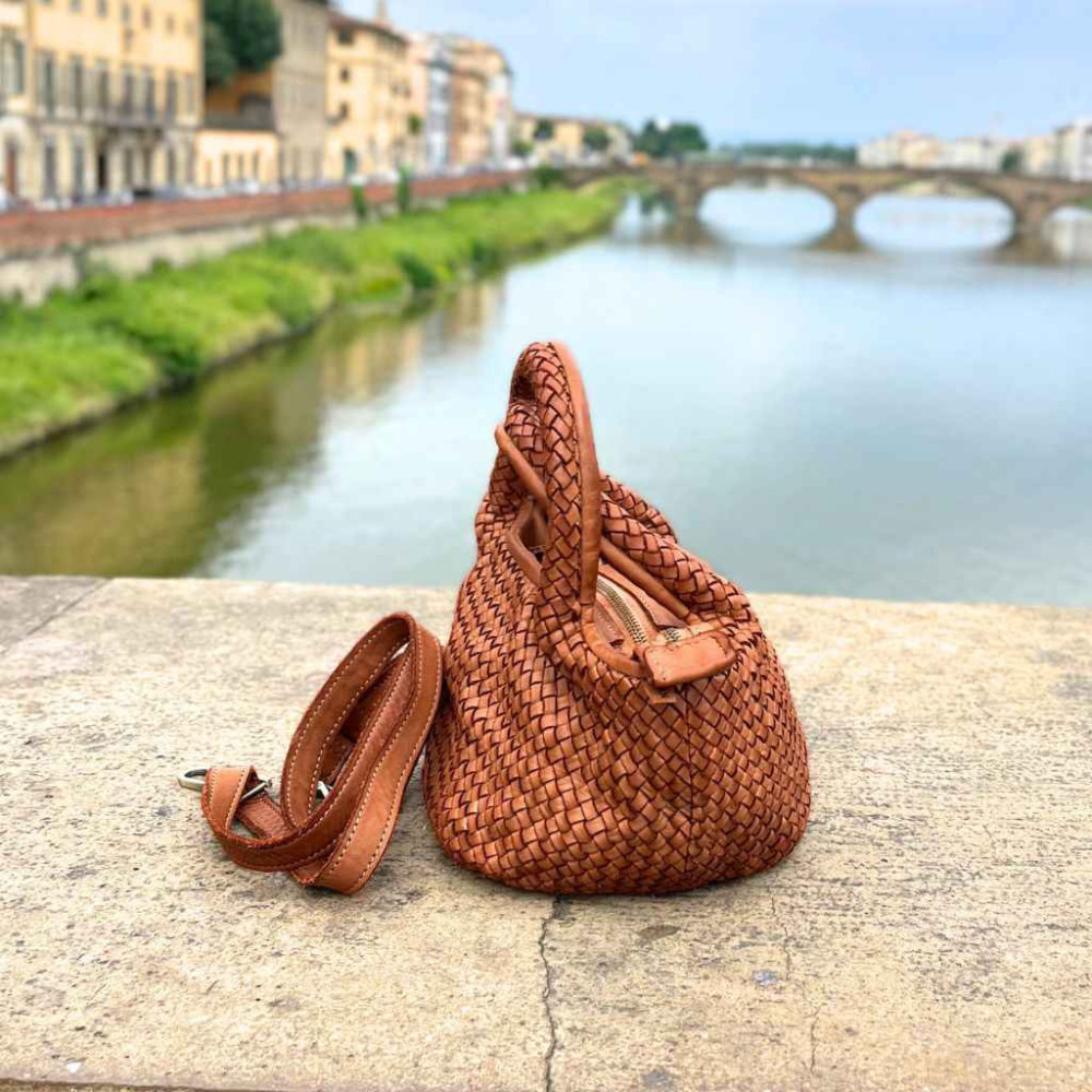 Vintage Style Washed Leather Bags.